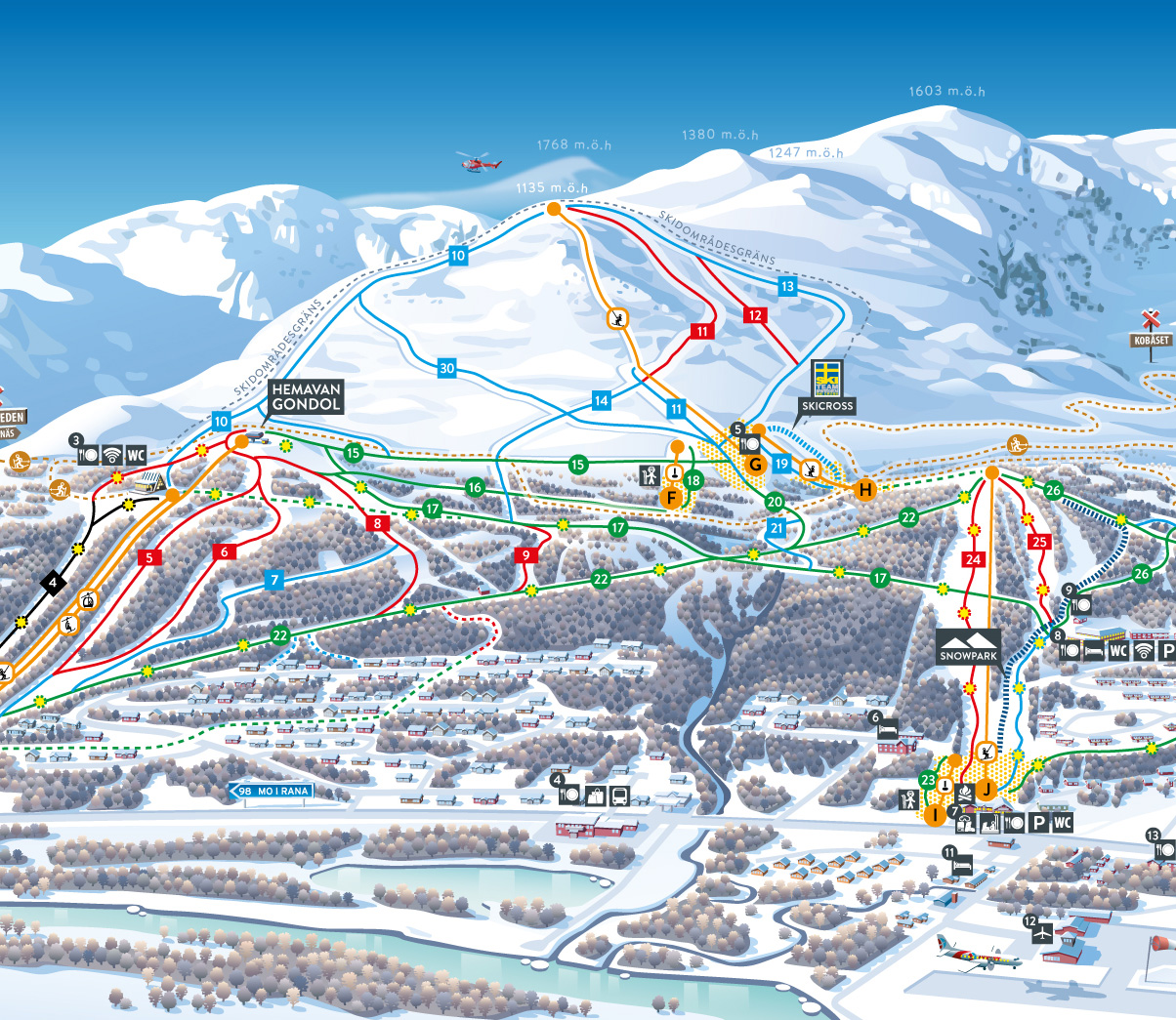 Hjem - reintzmap design - Løypekart, illustrerte kart og trail kart